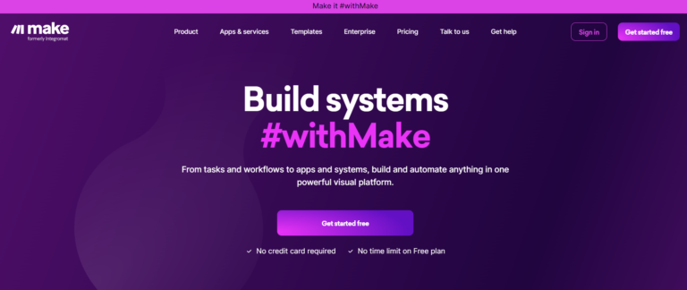 Integromat evolves to a new platform, rebrands to Make.com - Smart Branding