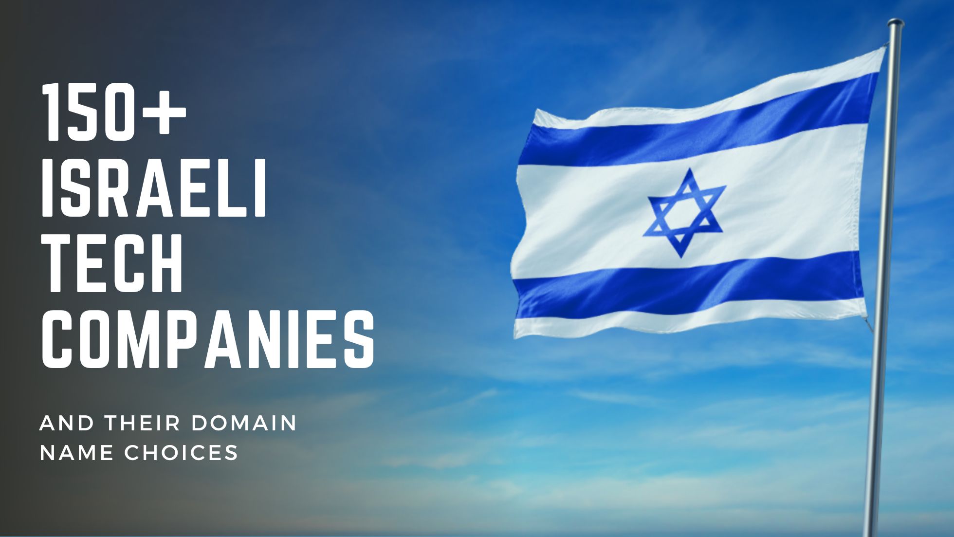 150+ Israeli Tech Companies and Their Domain Name Choices - Smart Branding