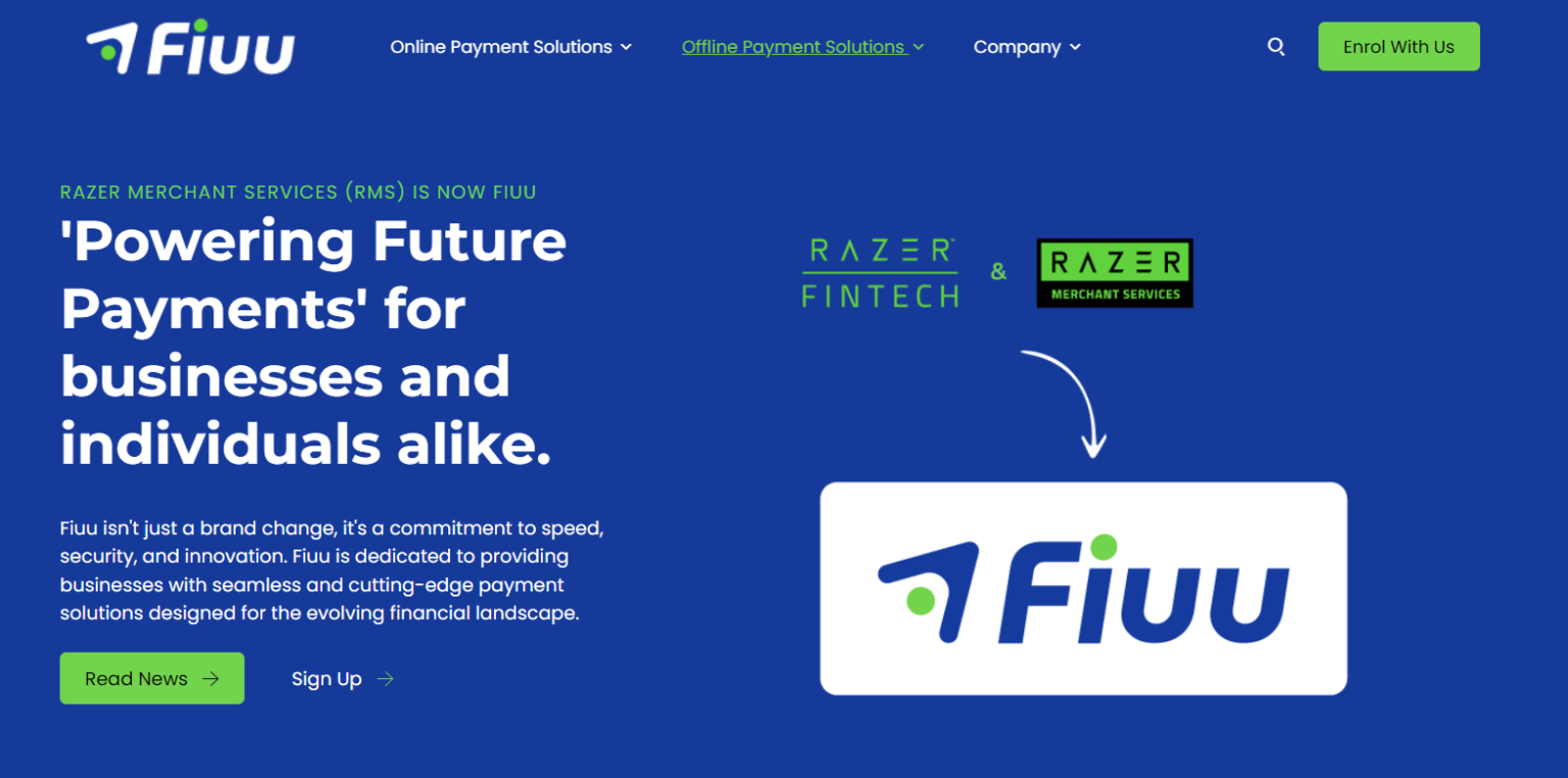 Razer Fintech and Razer Merchant Services Rebrands to Fiuu