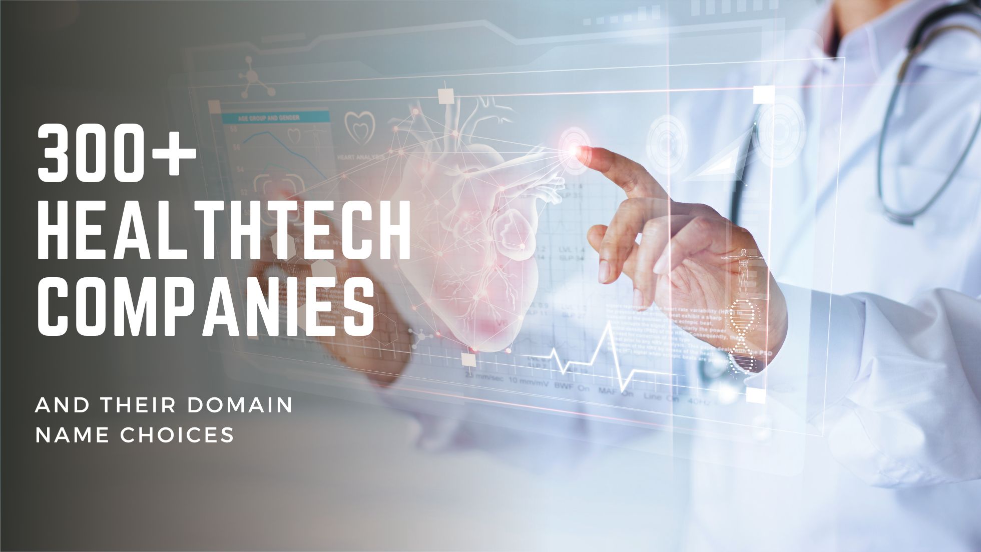 300+ Healthtech Companies and Their Domain Name Choices - Smart Branding
